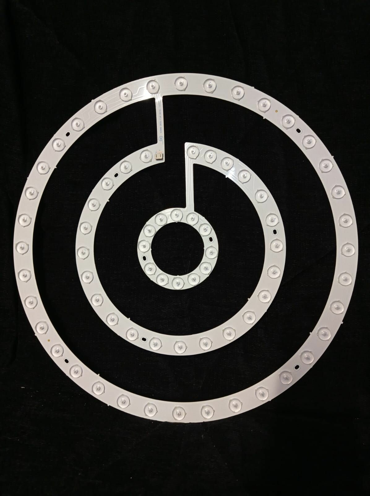 Светодиодный модуль, плата светодиодная для светильника, 54W*2 2800-6500K линза 430мм