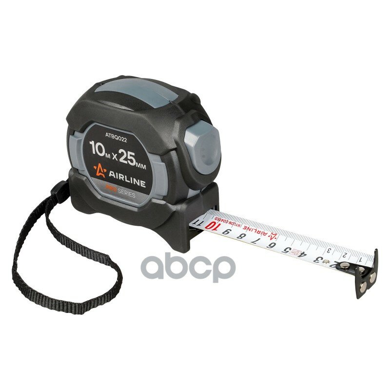 Рулетка в прорезиненном корпусе AIRLINE арт. ATBQ022
