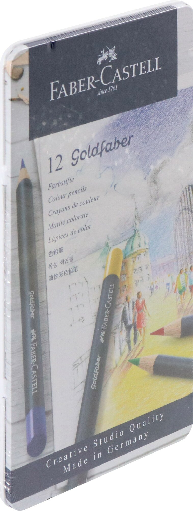 Карандаши цветные Goldfaber, 12 цветов