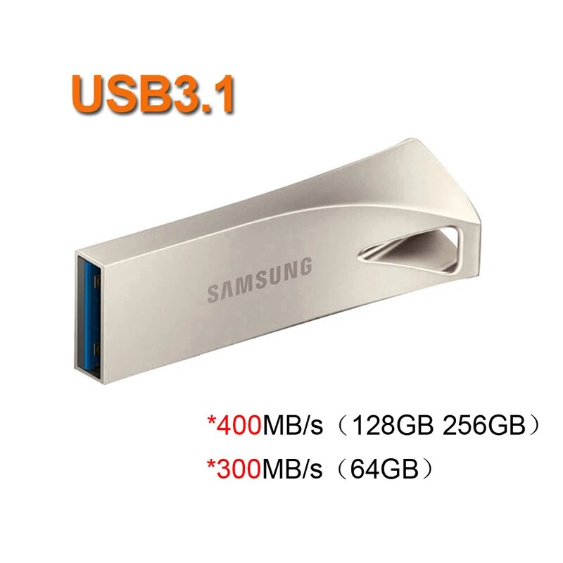 Samsung USB 3.1 флешка 64/128/256 ГБ 64 GB, BE3