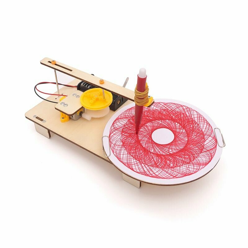 Конструктор деревянный - Робот рисование - модель W033 Бренд DLED