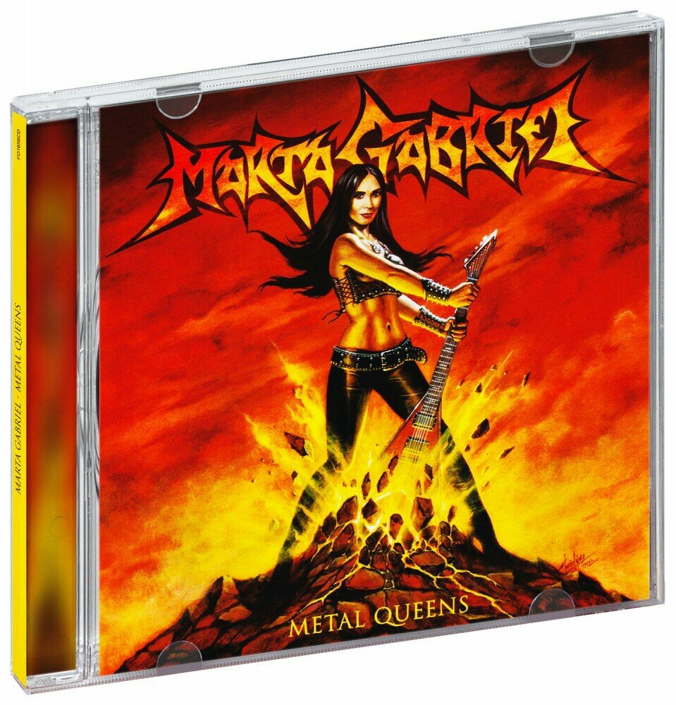 Marta Gabriel. Metal Queens (CD) (СД диск, CD Box, Россия, Fono LTD)
