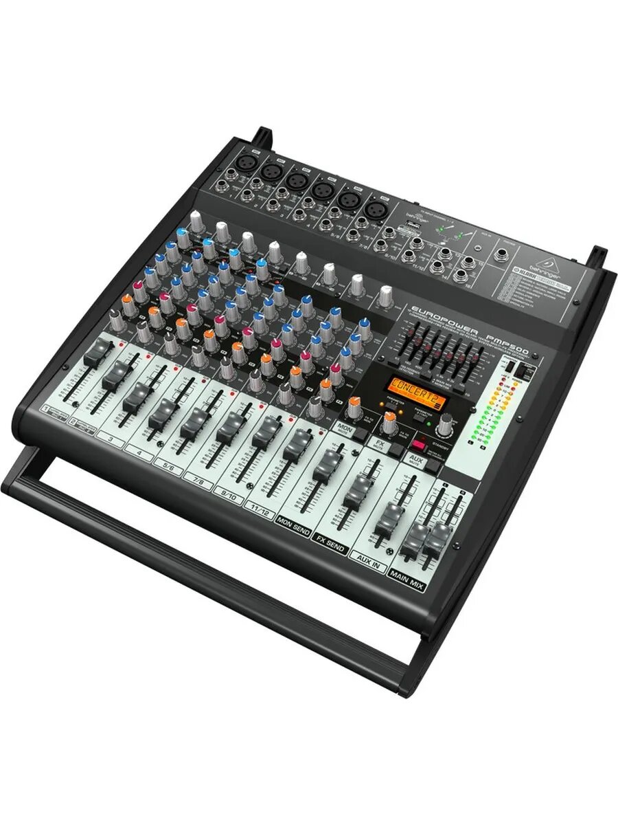 Микшерный пульт активный 5-канальный PMP500 профессиональный