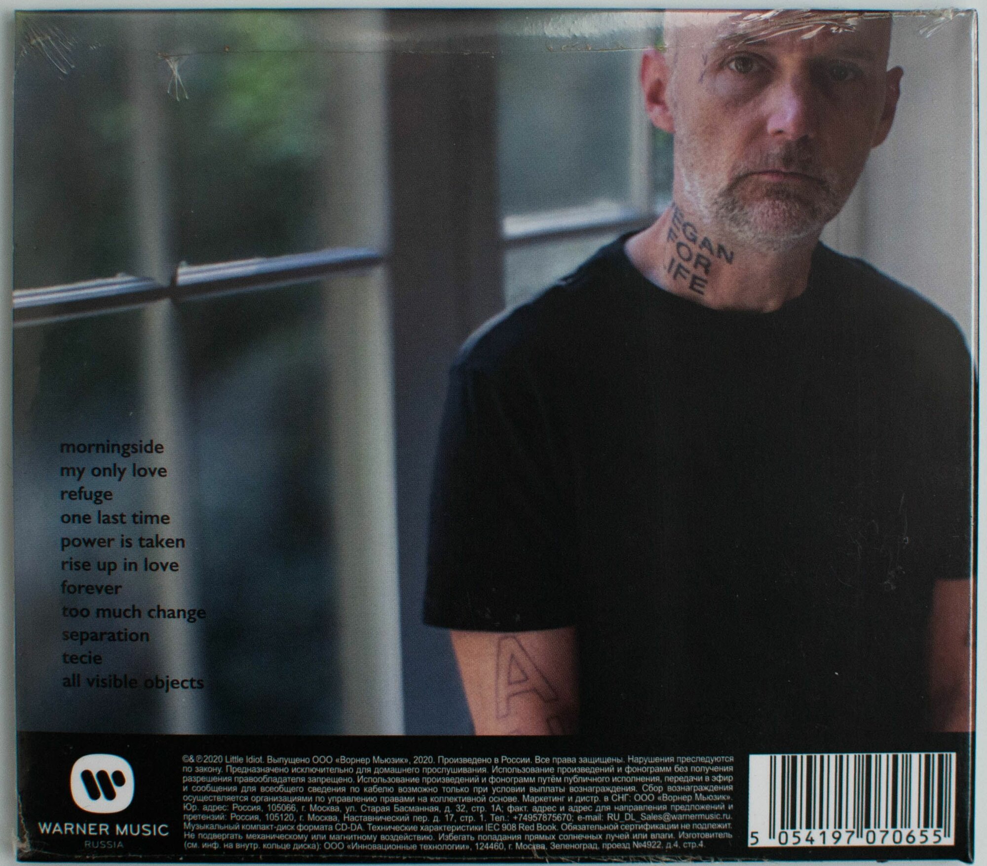 Moby - All Visible Objects Аудио DIGIPACK CD Лицензия — фото 1