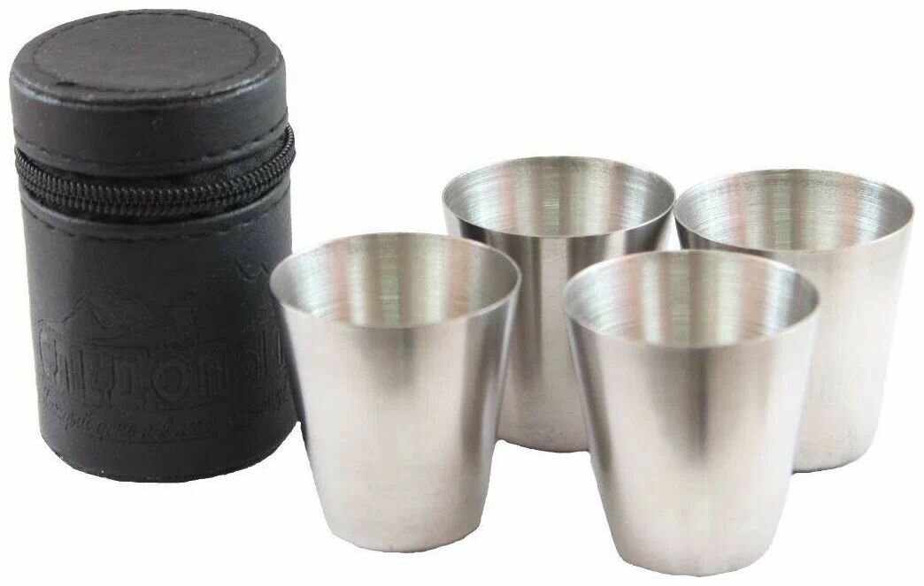 Рюмка, средняя, (4 шт) "Следопыт" PF-CWS-P28SET