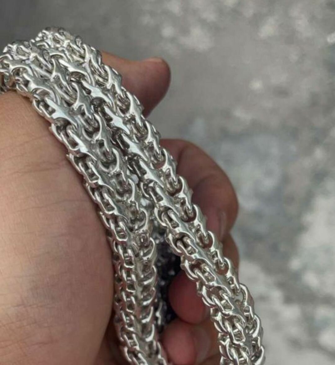Цепь серебро, 925 проба