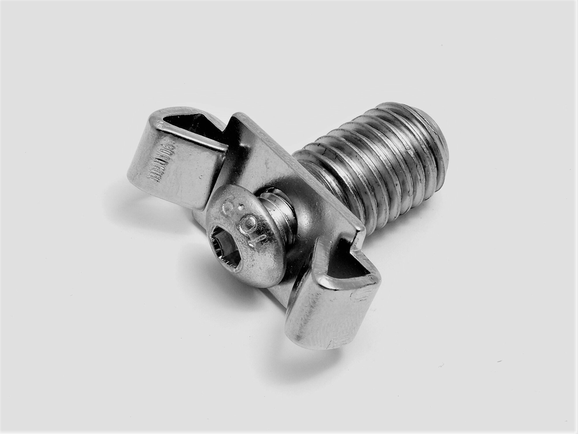 Винт торцевой с пластиной 40, паз 10, E44 / 2 шт / соберизавод