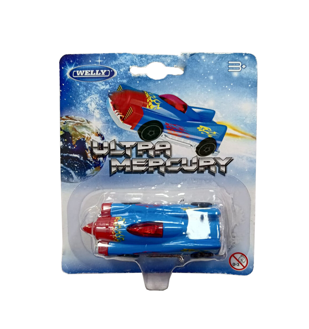 Машинка Welly Ultra Mercury синяя 95310