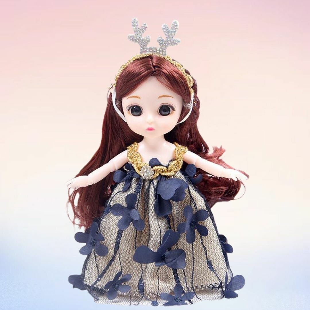 Китайские пользователи рекомендуют-Коллекционный Набор шарнирных кукол для девочки 4 штук Топ продаж