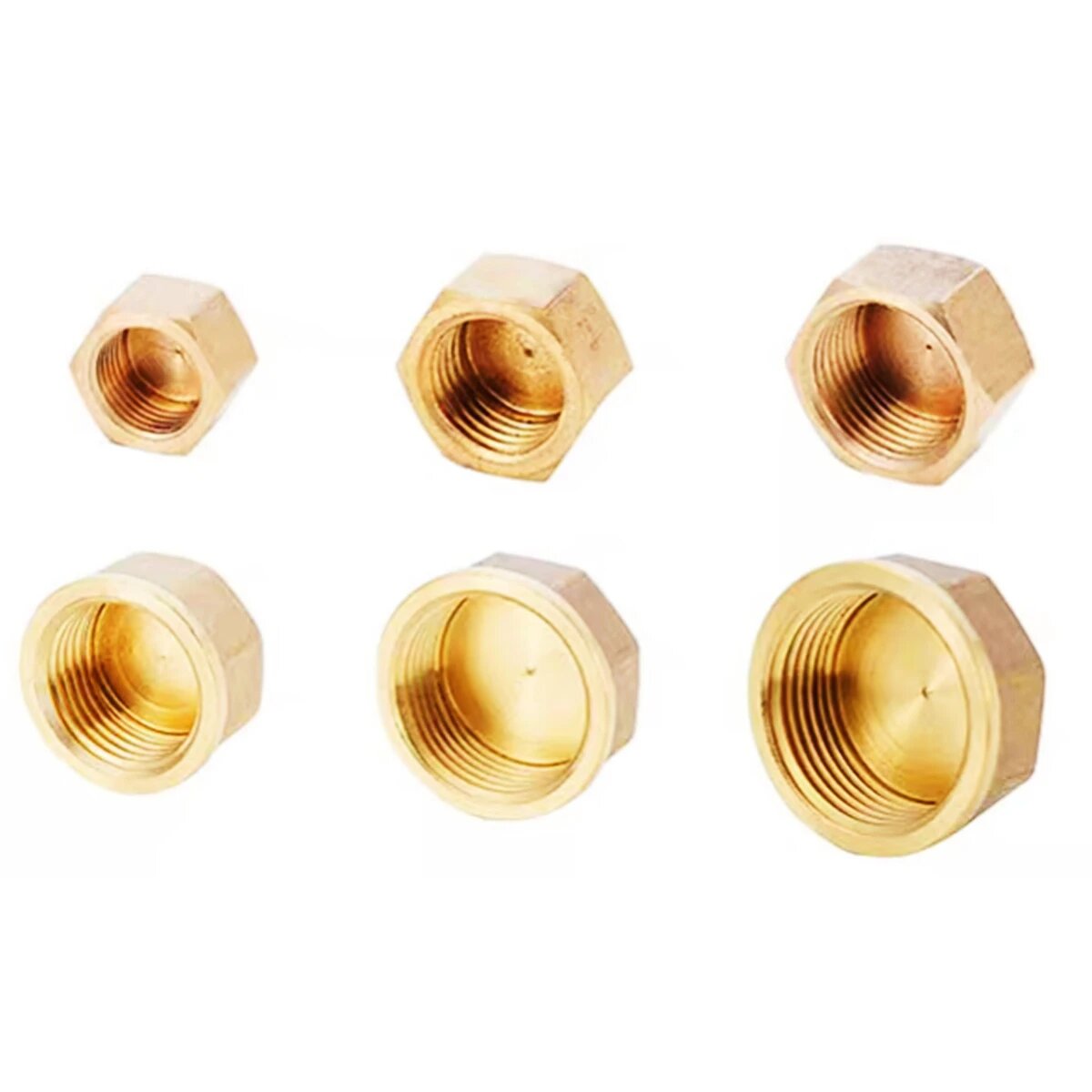 Латунные фитинги для труб 3/8", Female Plug