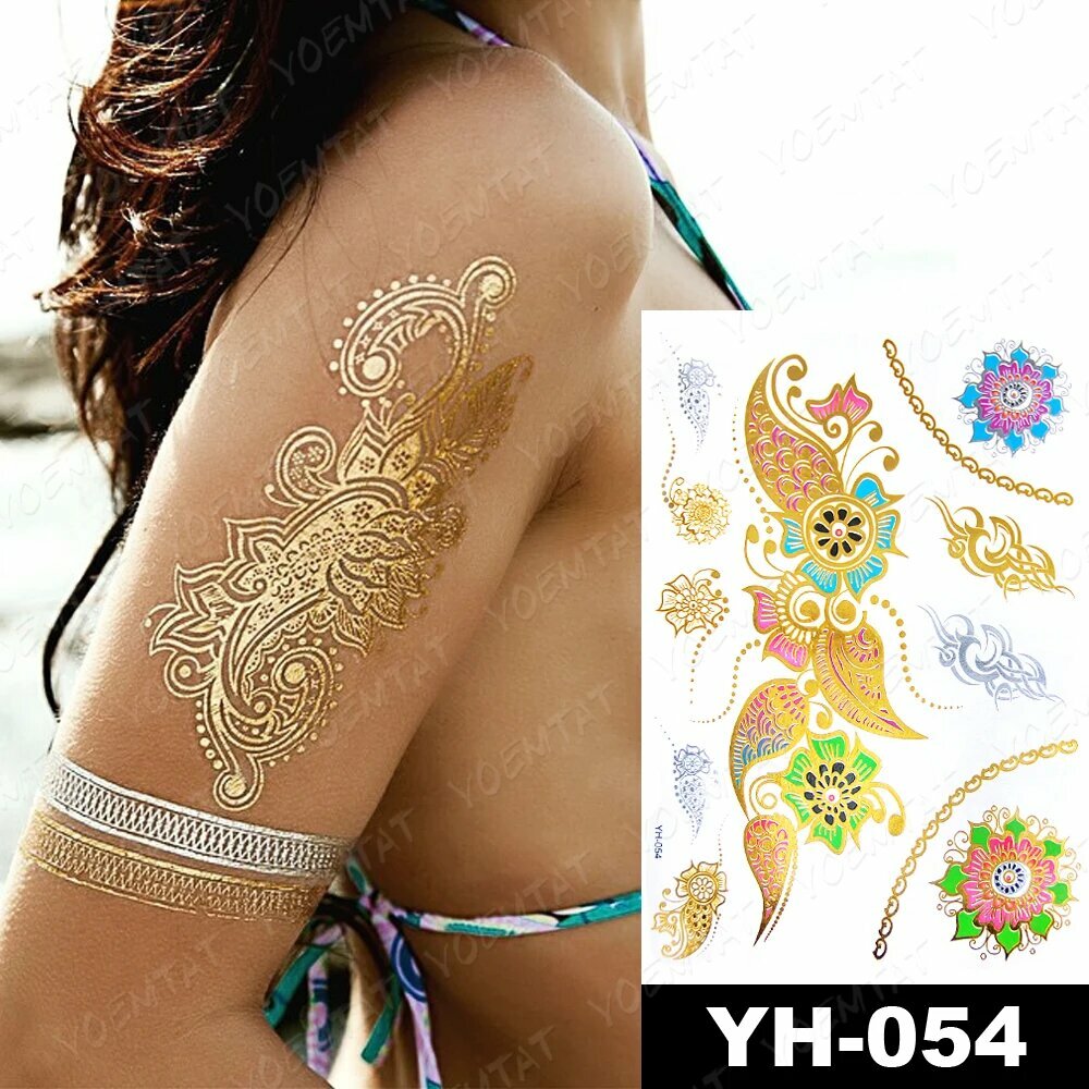 Временные татуировки YOEMTAT YH-054, цвет 07