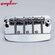 GUYKER Chrome Classic 4 String Hard Tail Fixed Bass Bridge