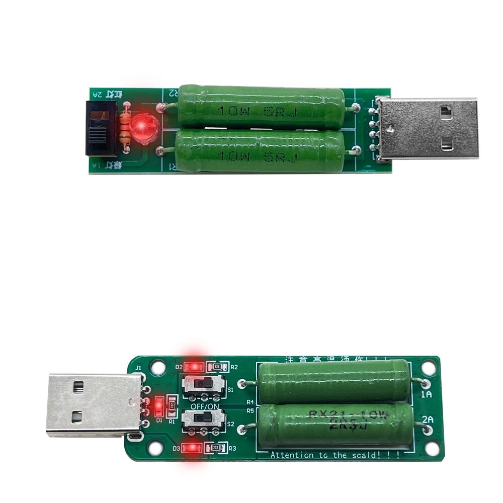 USB тестер зарядного устройства 5V 1A/2A — фото 1