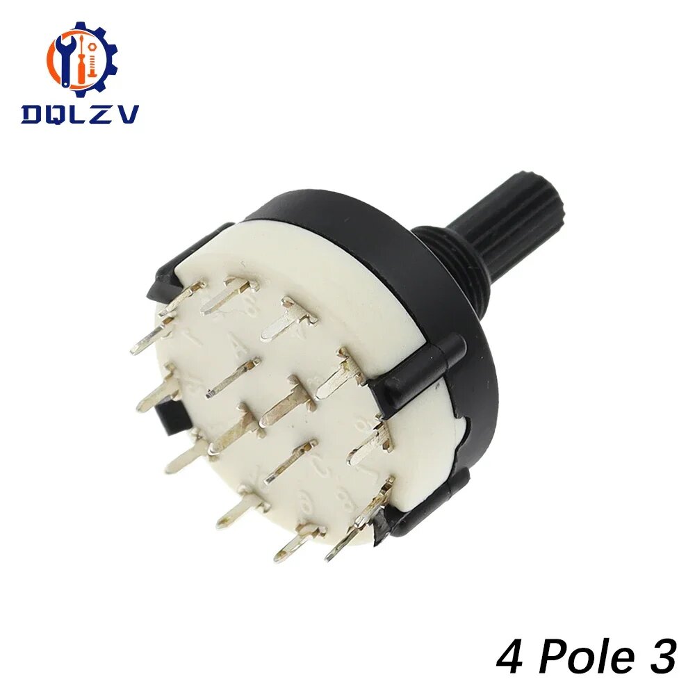 Переключатель каналов DQLZV RS26 1PCS, 4 Pole 3