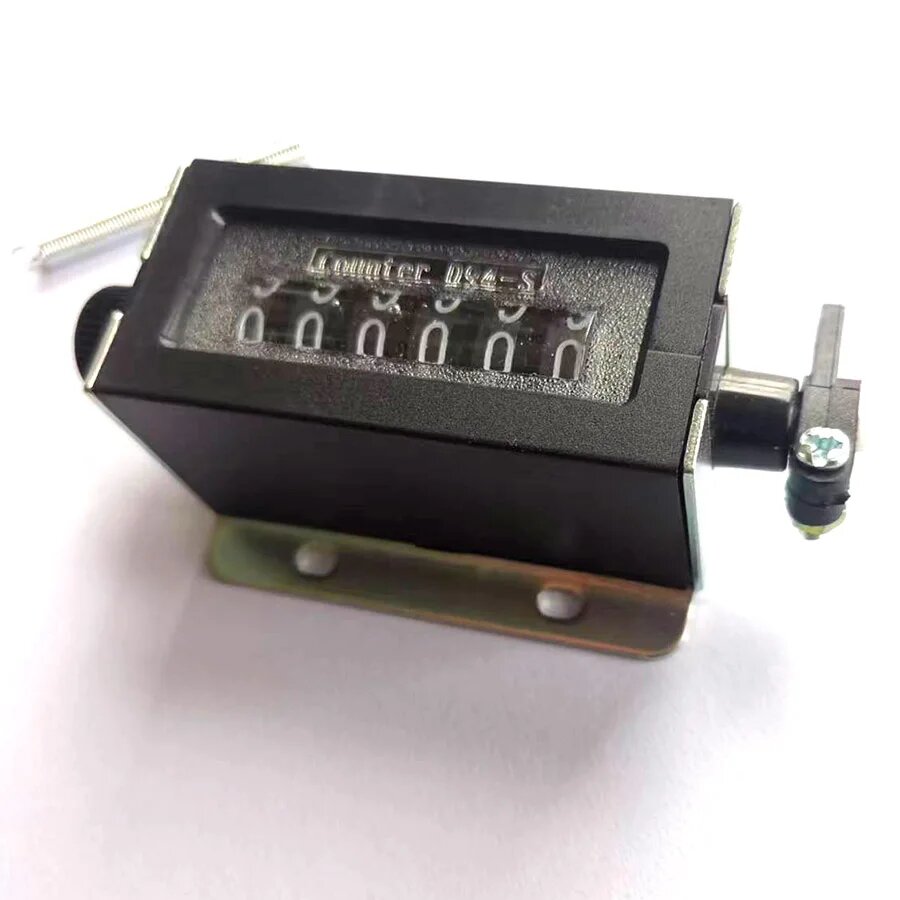 Механический счетчик Zhuoguantong 0-99999/999999 импульсов 6-bit Counter