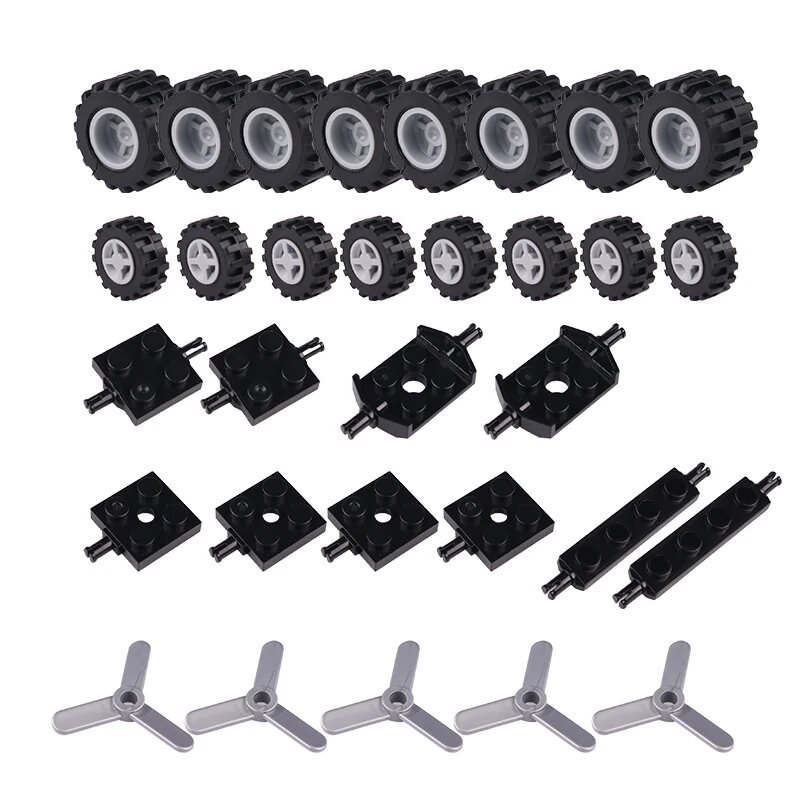 Блочный конструктор резиновые шины tyre-3