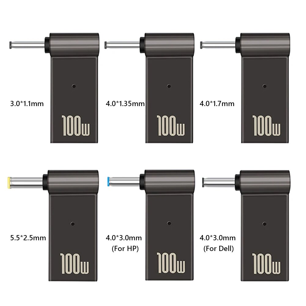 Адаптер DC 100W USB Type-C, 5.5x2.5mm — фото 1