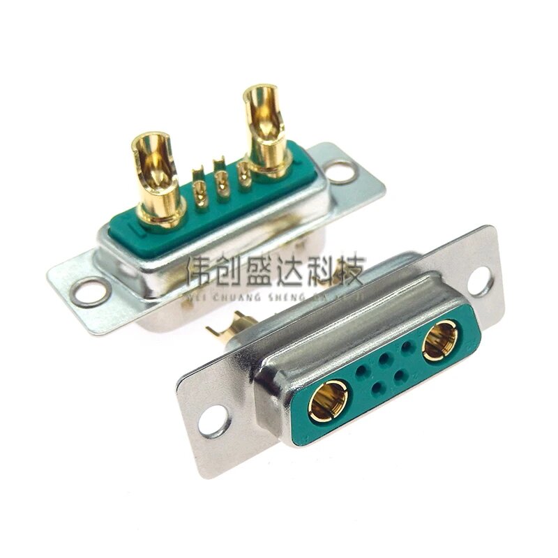 Разъём D-SUB адаптер 7W2 30A Long pin Female