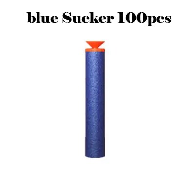 Мягкие пули для бластеров Nerf N-strike Elite Series, 100 шт, синие Синий, 100 Pcs-blue sucker