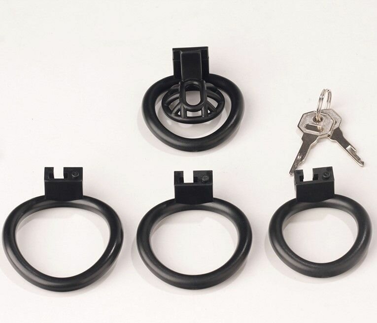 Мужской пояс верности Hotplease Tiny inner чёрный 18+