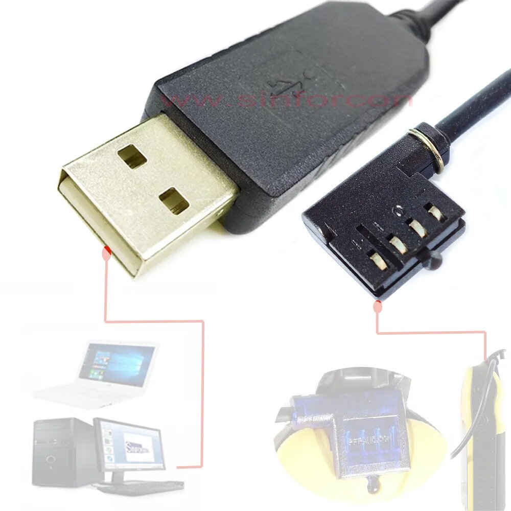 USB кабель для Garmin eTrex Geko 180cm