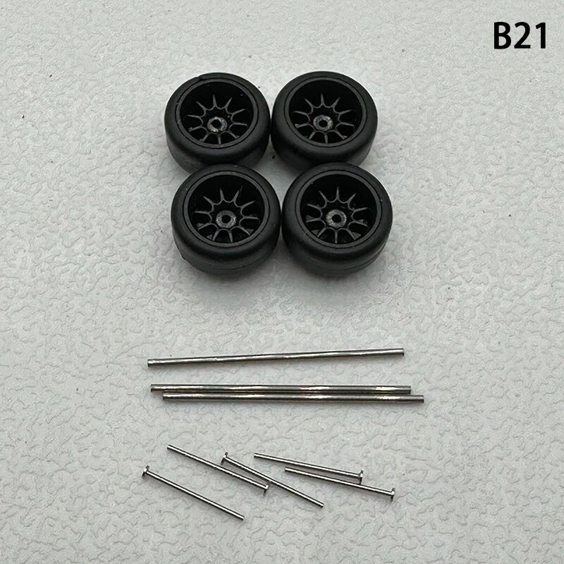 Игрушечные колеса 1:64 для моделей автомобилей B21 10Claws Black