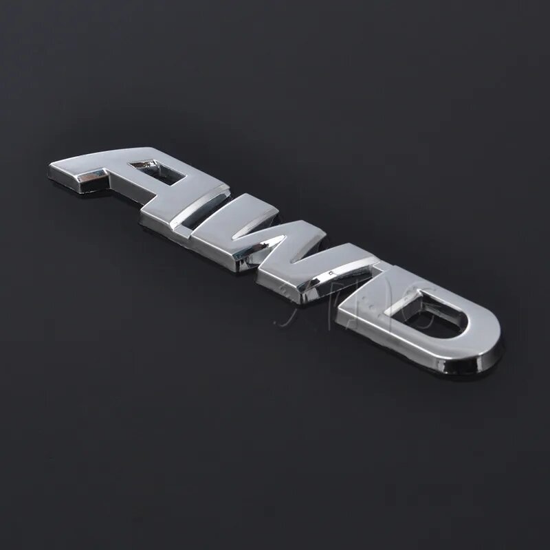 Автомобильная наклейка с эмблемой значок наклейка для AWD BMW Audi Ford Volkswagen For Silver AWD