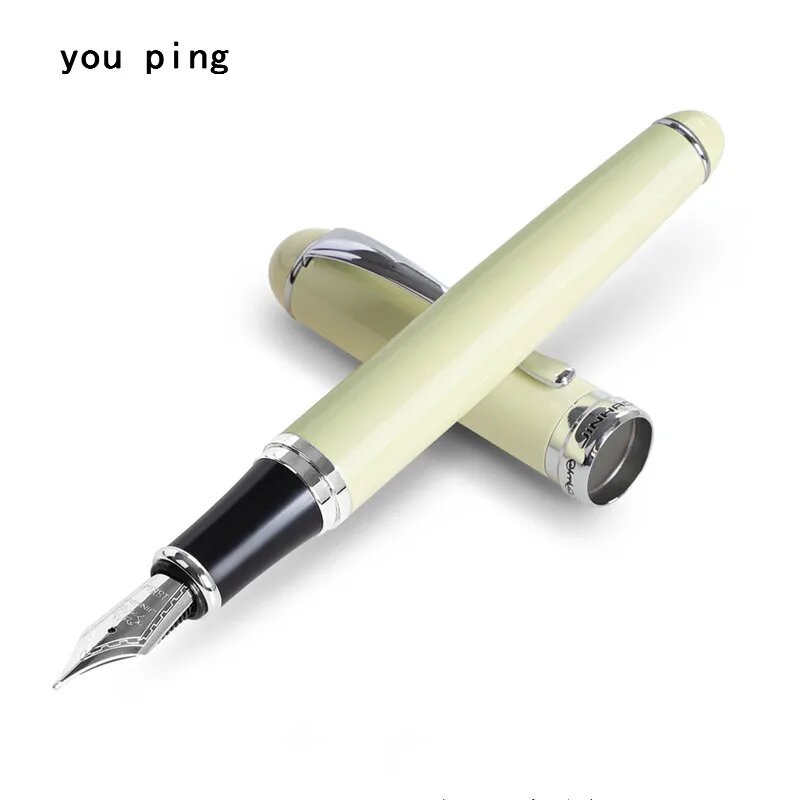 Перьевая ручка JINHAO из нержавеющей стали 750 цветов D-1