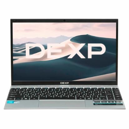 14" Ноутбук DEXP AQUILON C14 (C14-ICP301) серебристый - 1920x1080, IPS, Intel Celeron N4120, ядра: 4 x 1,1 ГГц, 8 ГБ, SSD 256 ГБ, Intel UHD Graphics 600, Windows 11 Pro