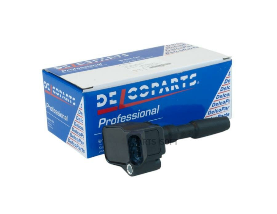 19375351 DELCOPARTS Катушка зажигания AUDI A1/VW GOLF VII/JETTA 1.2/1.4 11-