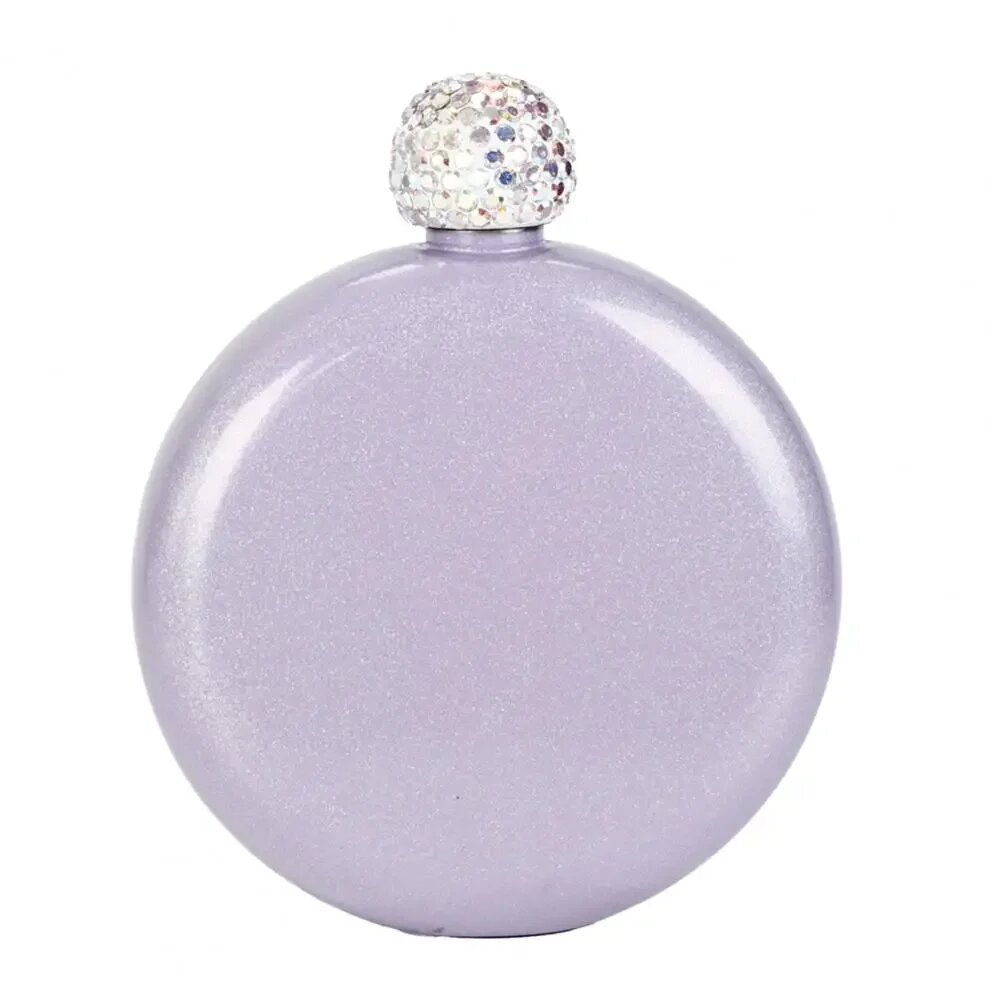 Фляга стальная Light Purple 5 унций