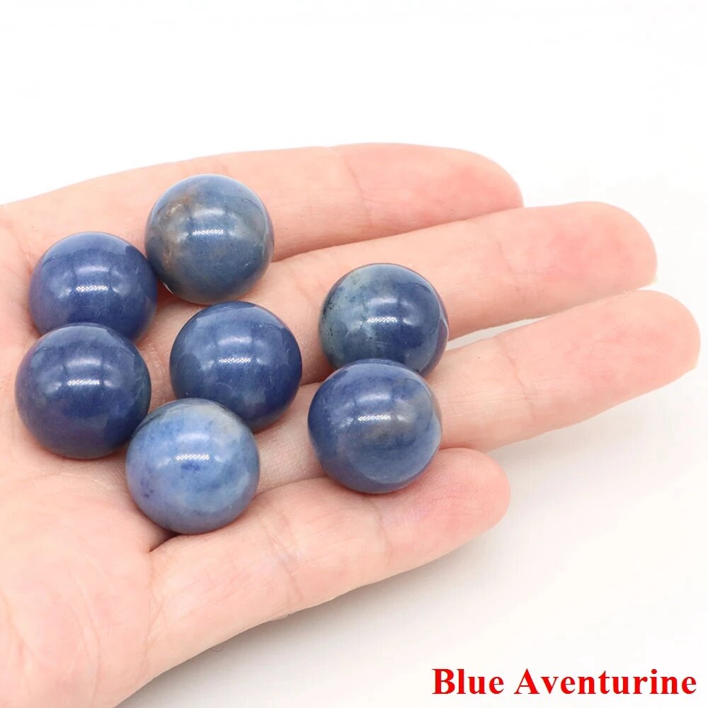 Хрустальная сфера Аметист Обсидиан 16 мм Темно-синий, 1 PC, Blue Aventurine