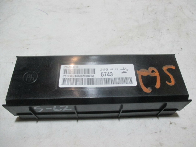 Блок управления климат-контролем 13505743 5743 Шевроле Круз - S62 S22 S31