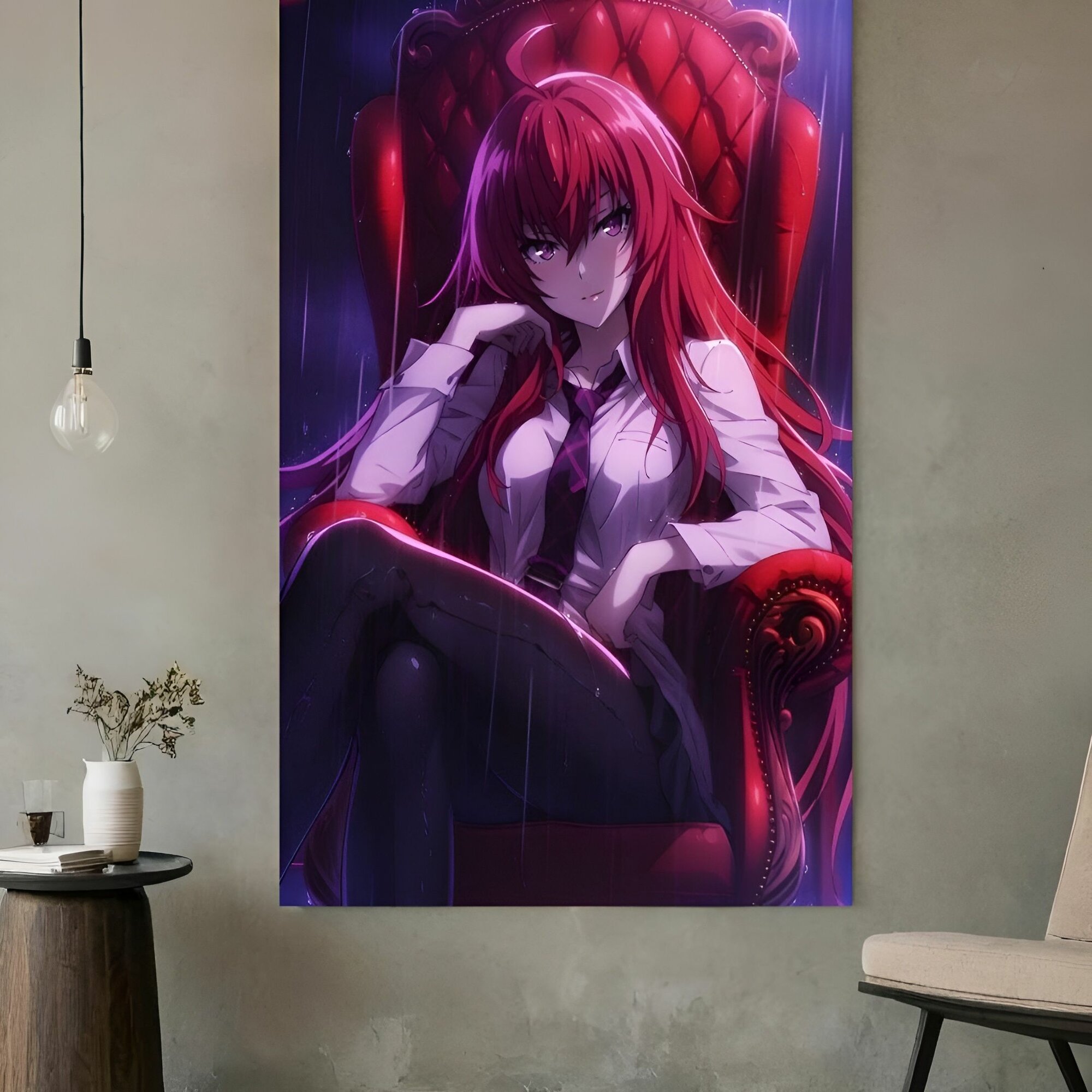 Картина на металле (аниме) Риас Гремори