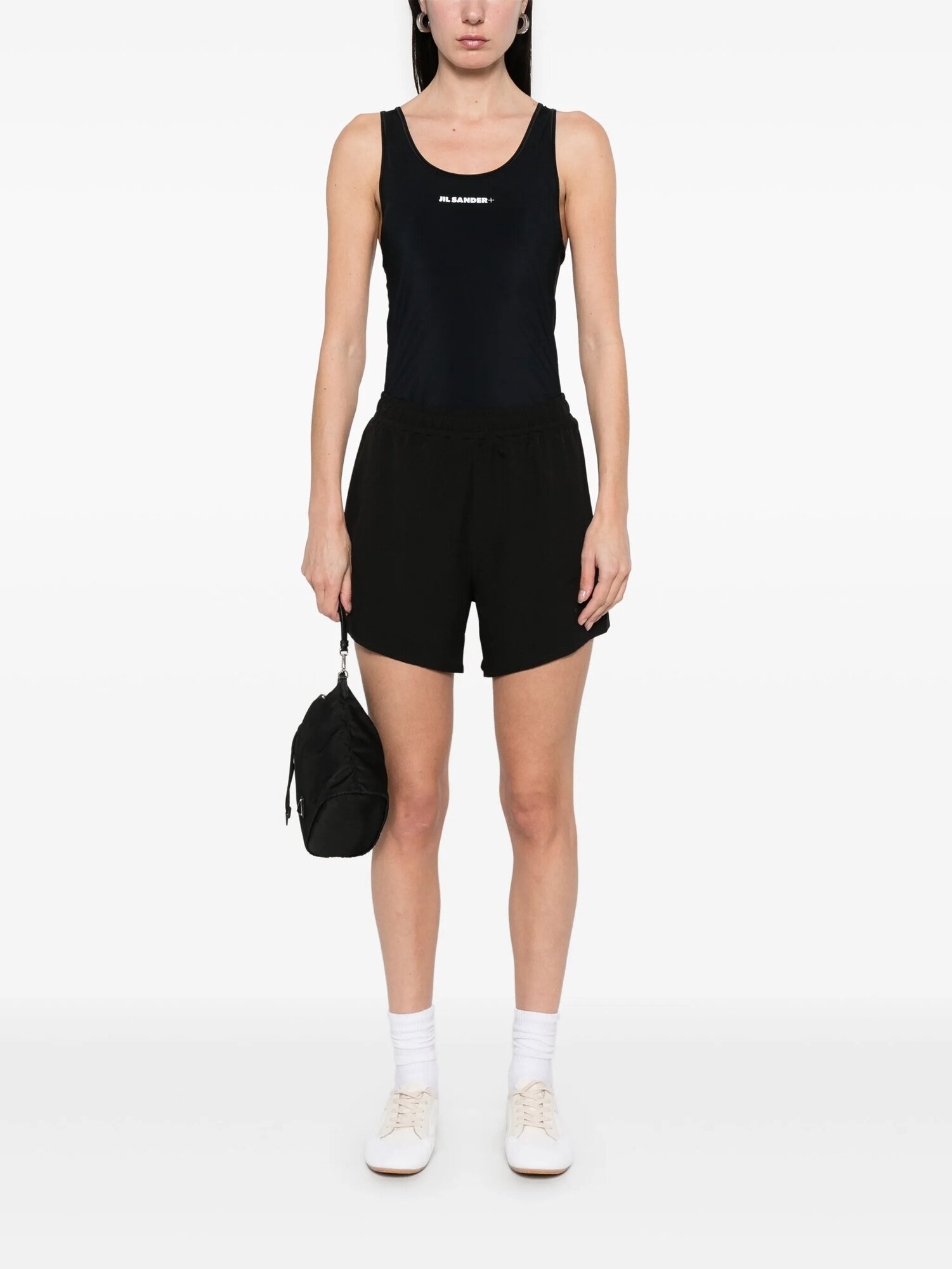 Топ Jil Sander, размер 42, black/black — фото 1