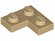 Деталь LEGO Plate 2 x 2 Corner 2420 Dark Tan N