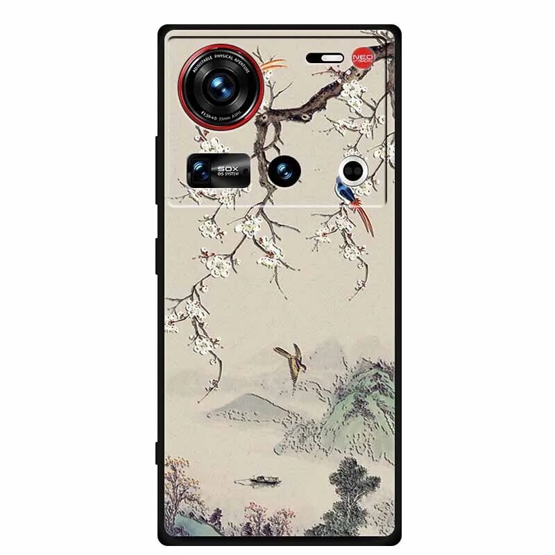 Чехол ZTE Nubia Z70 Ultra 5G, силикон, Цвет: 9