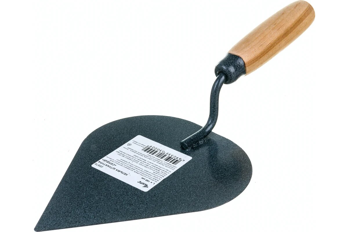 Кельма штукатурная РОС КШ 05878 для нанесения штукатурки стен и декоративной отделки помещений