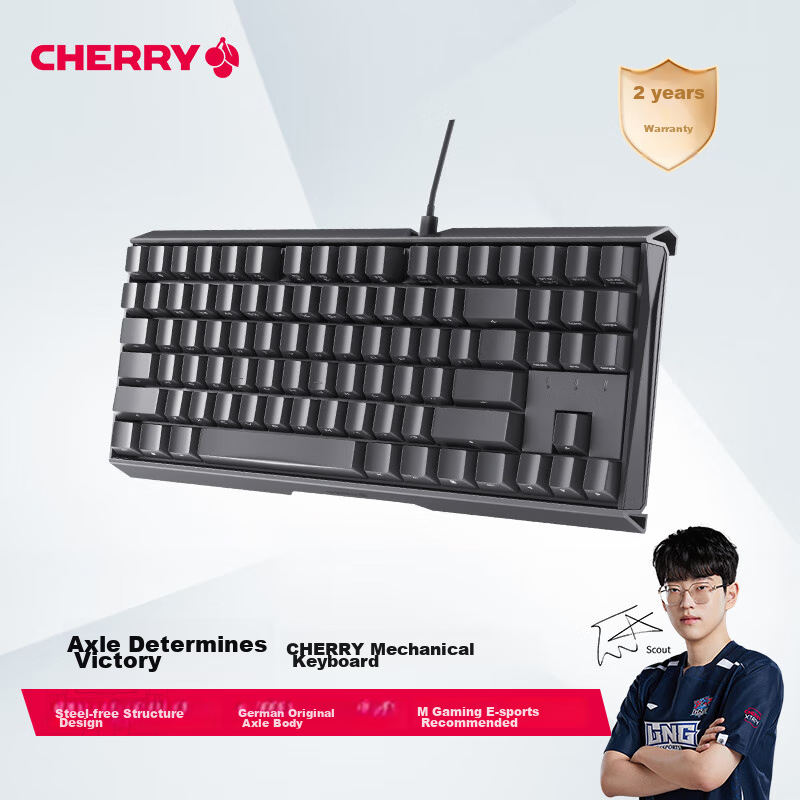 Клавиатура CHERRY MX3.0S TKL Mechanical Keyboard, черный