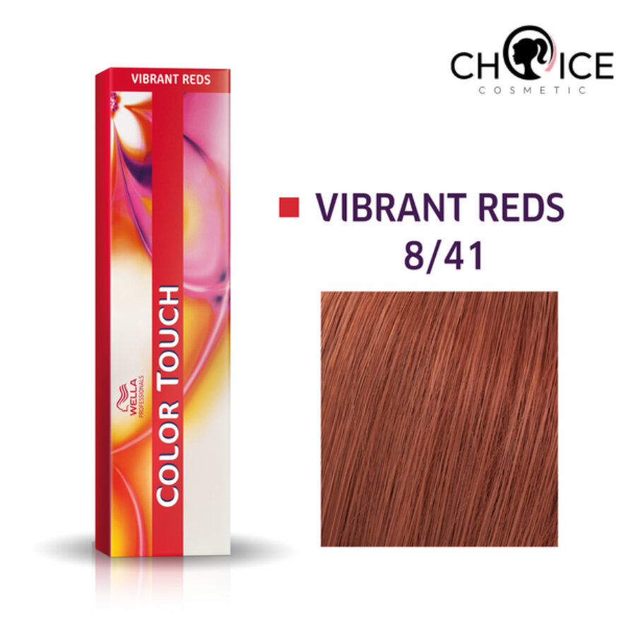 Wella Professionals краска для волос Color Touch 8/41 - Светлый блонд красный пепельный