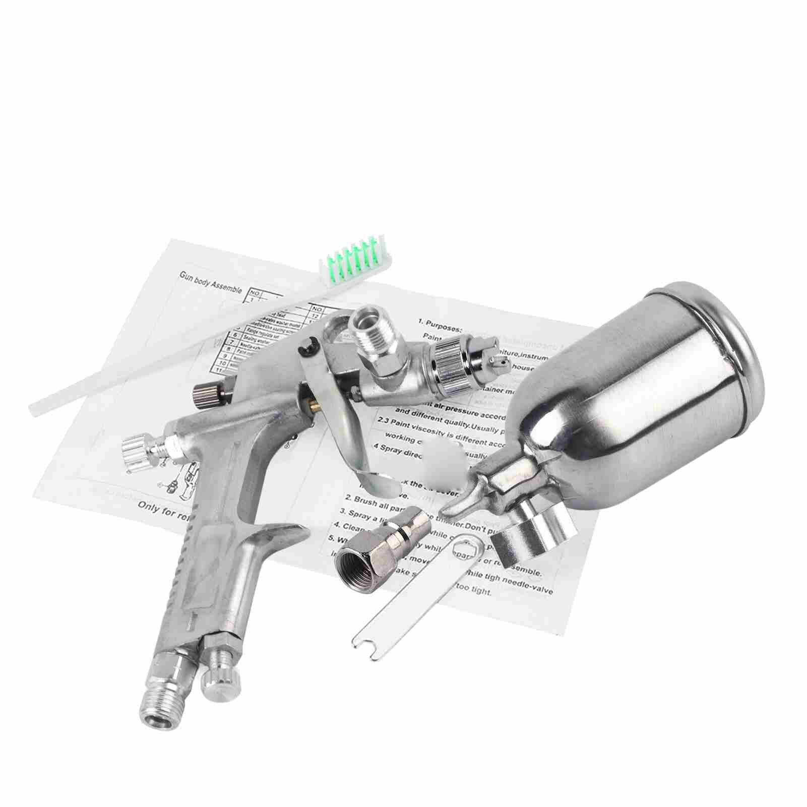 Gravity Type Air Paint Spray Gun, Portable F-2 Mini for Automotive Repair