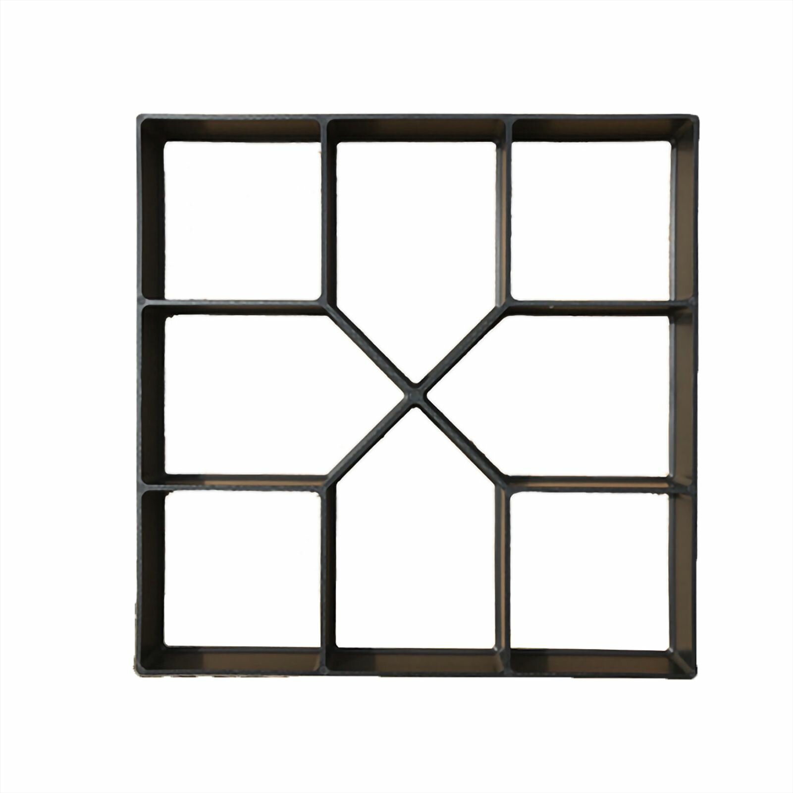 40 см многоразовая форма для тротуарной плитки, машина для изготовления бетонных дорожек, пластиковая форма для DIY садовой дорожки, тротуарной плитки