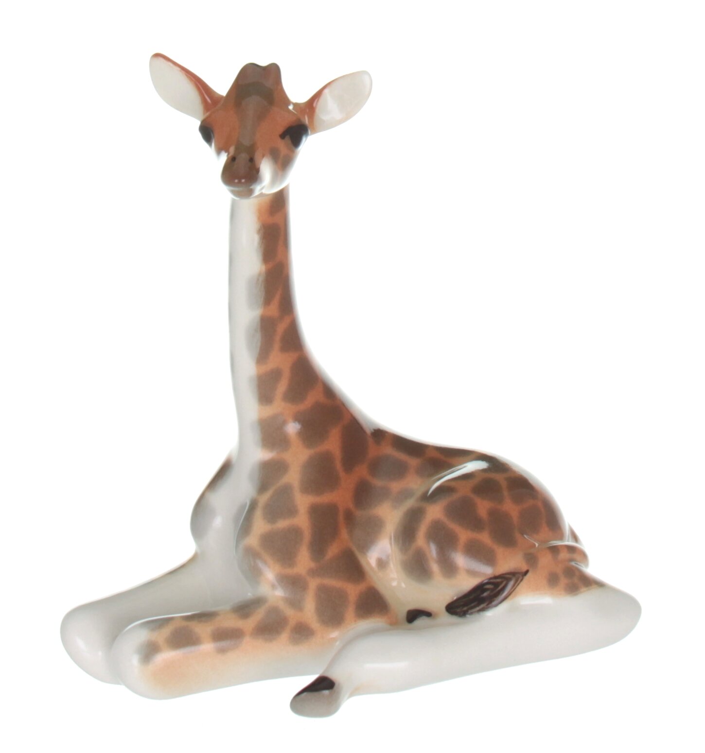 Статуэтка ИФЗ Жирафёнок, 13.2см, ручная роспись, фарфор 82.01068.00.1