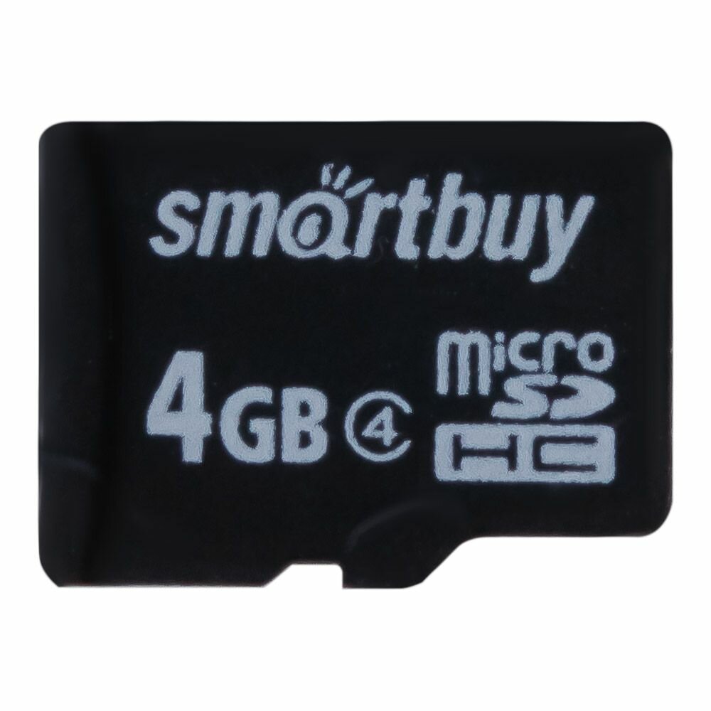 Карта памяти SmartBuy Micro SD 4Гб (без адаптеров)