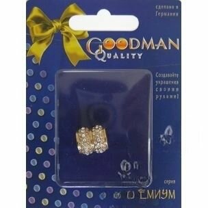 Застежка GOODMAN QUALITY Магнитная, золотистая, 10 мм