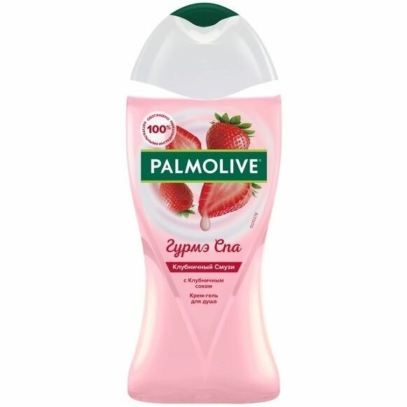 Гель для душа Palmolive Гурмэ Спа Клубничный Смузи, 250 мл