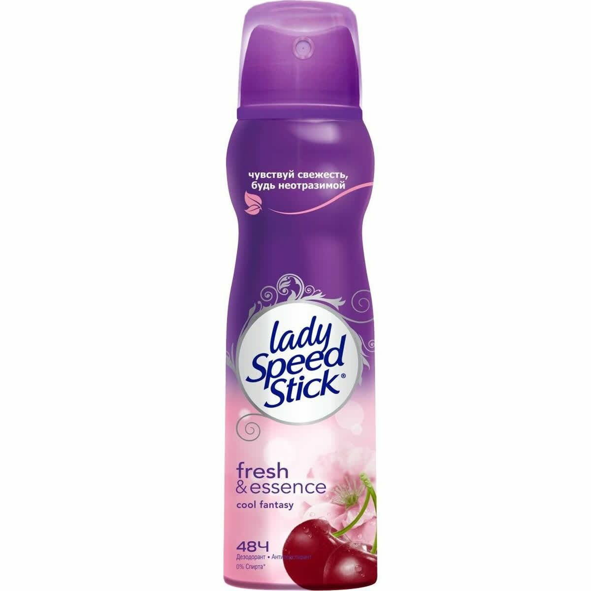 Дезодорант-спрей LADY SPEED STICK Cool Fantasy Цветок вишни, 150 мл