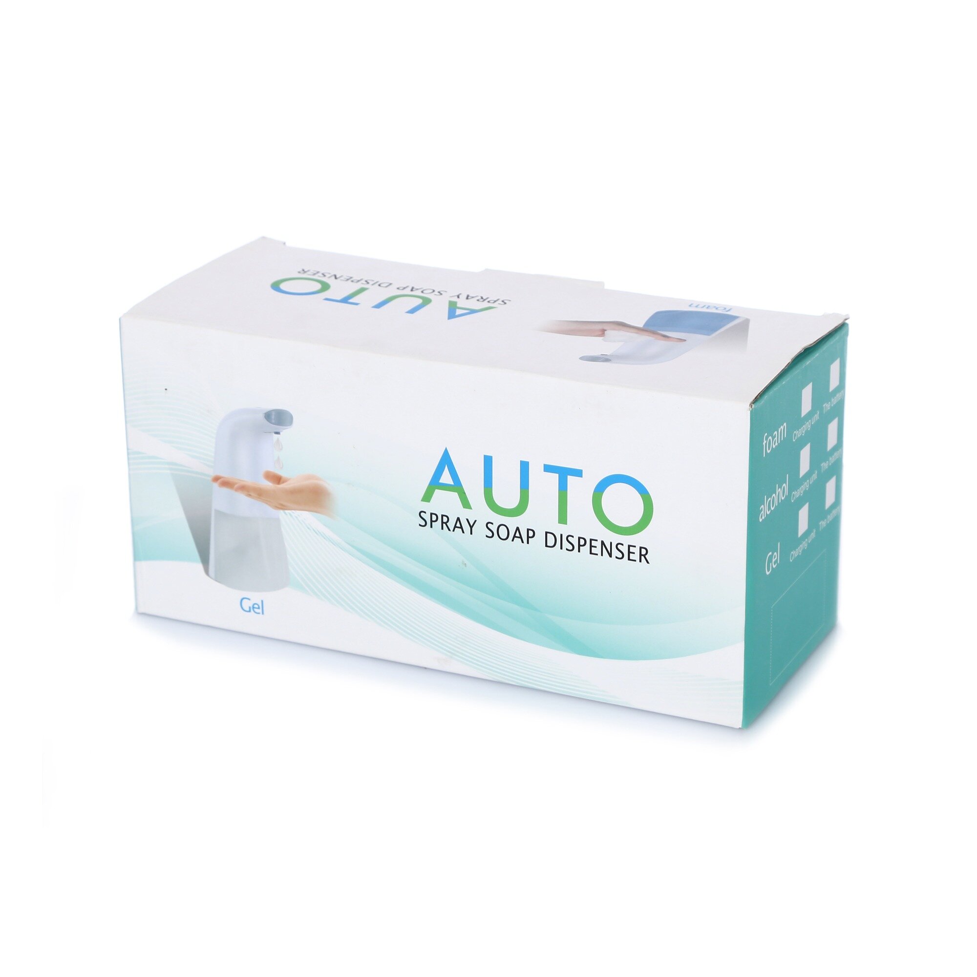 Диспенсер для мыла "New", сенсорный, бежевый, пластик, 250мл