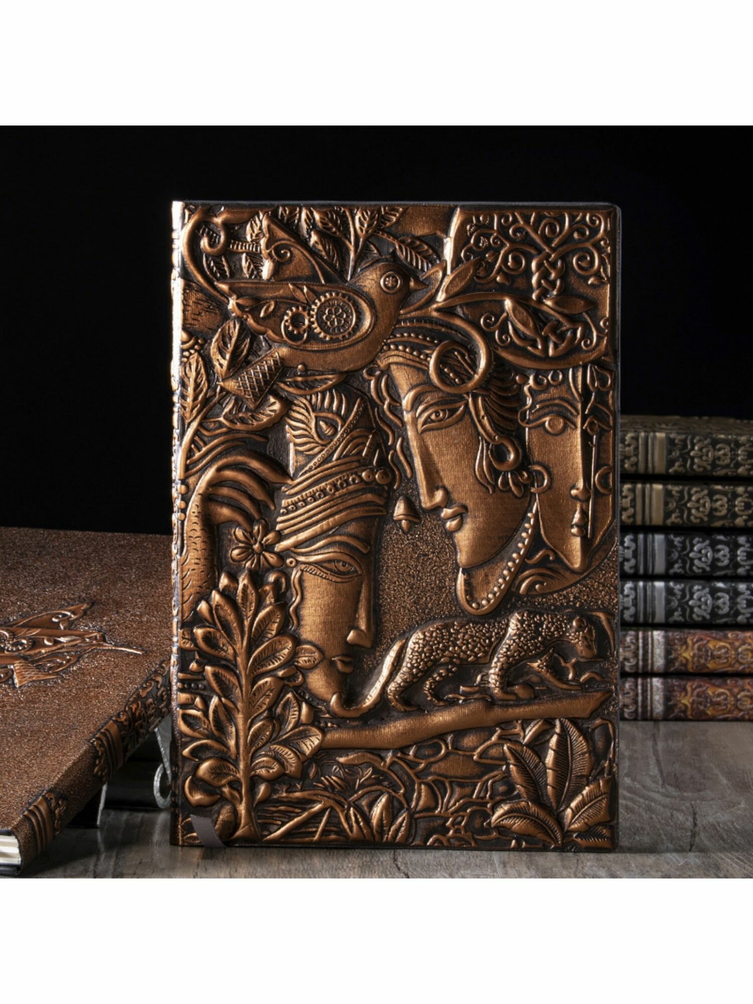 Две женщины блокнот с тиснением A5