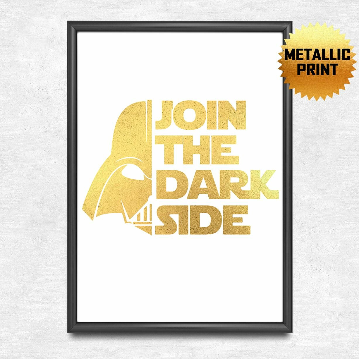 Постер Звездные войны. Постер с надписью. Дарт Вейдер